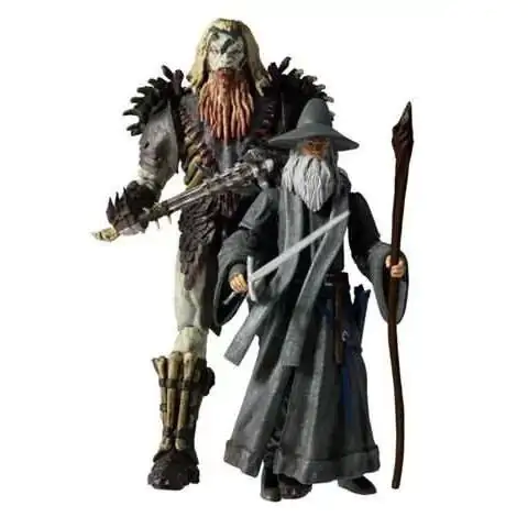 Hobbit Gandalf i Bolg 10 cm (2 figure)