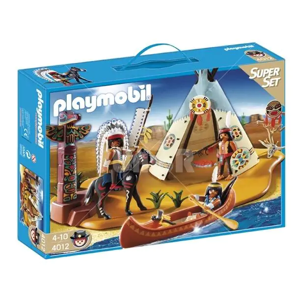 Western set indijanci PM-4012 PLAYMOBIL