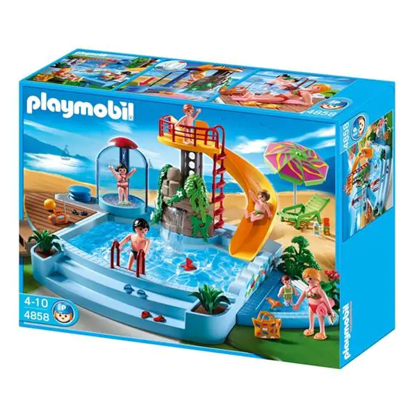 Bazen sa toboganom PM-4858 PLAYMOBIL