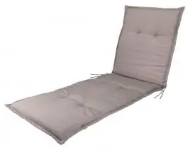 Baštenski jastuk za ležaljku boje peska 190x60cm