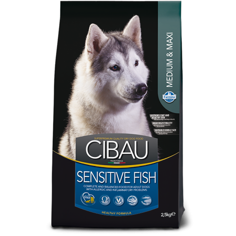 Cibau hrana za pse SENSITIVE FISH MEDIUM & MAXI 12kg