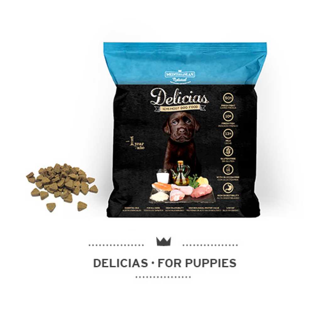 Delicias hrana za pse Puppy 800g