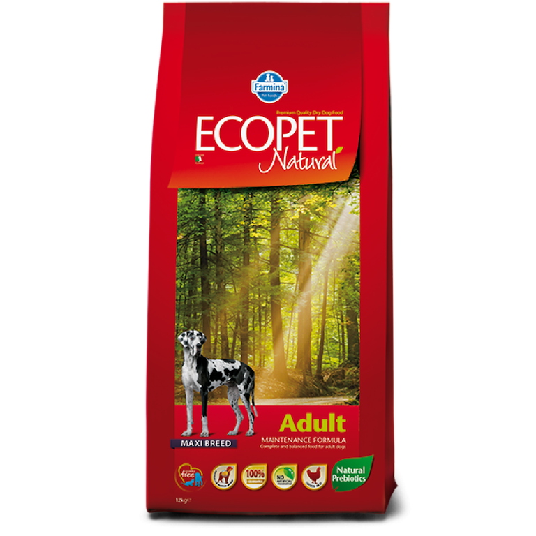 Ecopet hrana za pse Natural ADULT MAXI 12kg