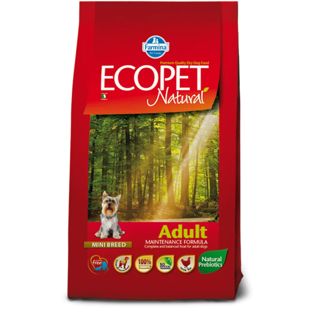 Ecopet hrana za pse Natural ADULT MINI 12kg