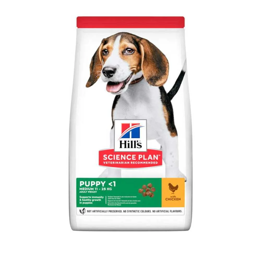 Hill's Science Plan hrana za štence Medium Puppy Piletina 2.5kg