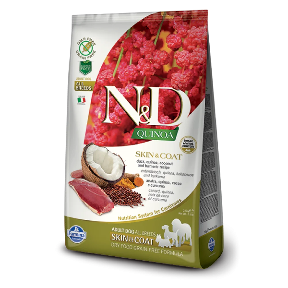 N&D Quinoa hrana za pse - Skin & Coat Duck 7kg