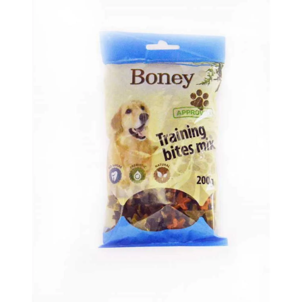 BONEY poslastice za pse Training Bites mix 200g