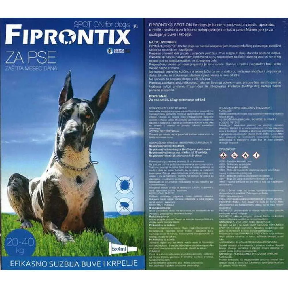 Fiprontix za pse od 20 do 40kg