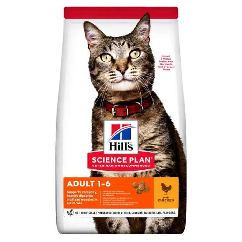 Hill's Science Plan hrana za mačke ADULT - Piletina 10kg