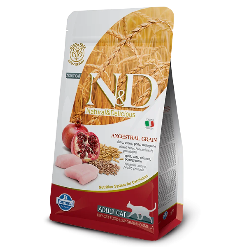 N&D hrana za mačke ancestral grain - Piletina i nar 10kg