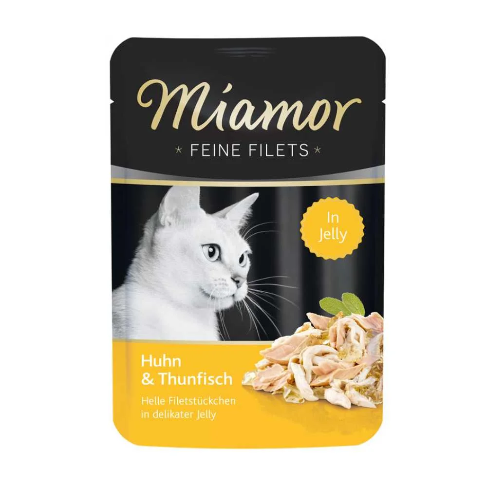 Miamor mesni fileti - piletina i tunjevina 100gr