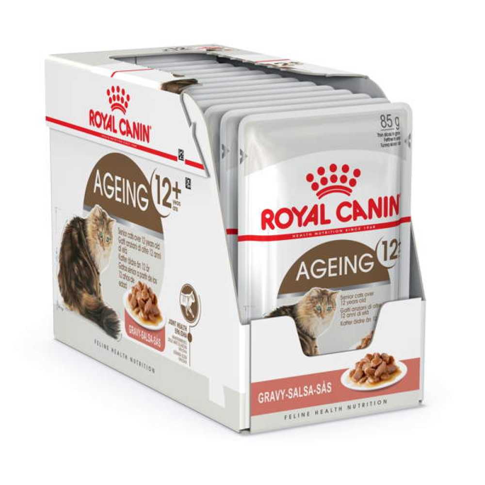 Royal Canin kesice za mačke Ageing +12 - sosić 12x85g