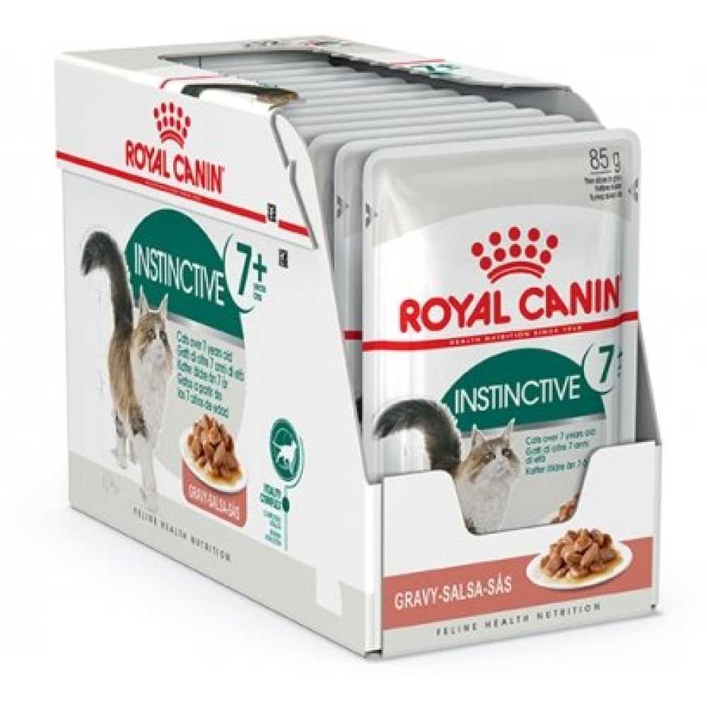 Royal Canin kesice za mačke Instinctive +7 - sosić 12x85g