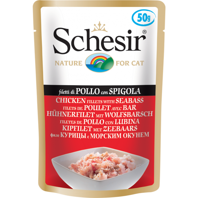 Schesir preliv piletina i brancin 50gr