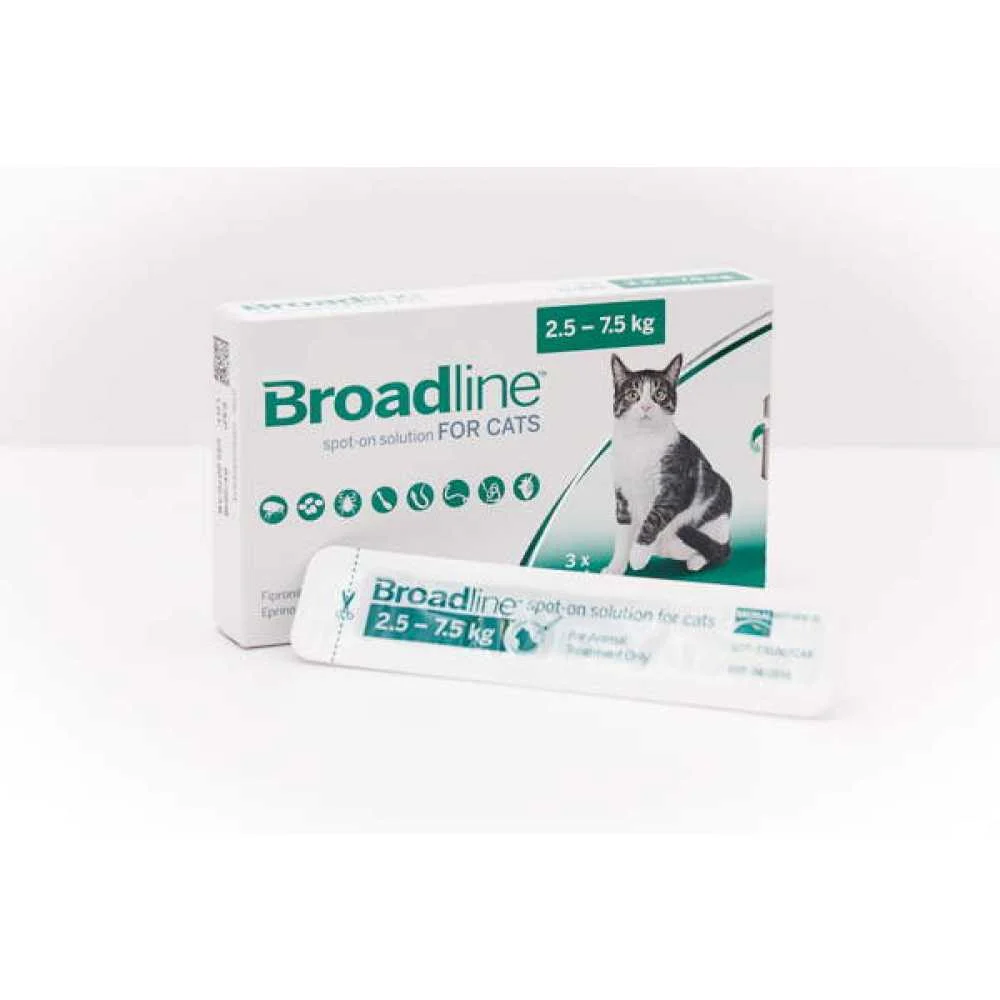 Broadline za mačke 2.5 - 7.5kg