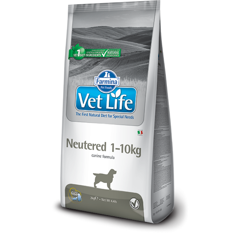 Vet Life veterinarska dijeta dog NEUTERED (1-10KG) 2kg