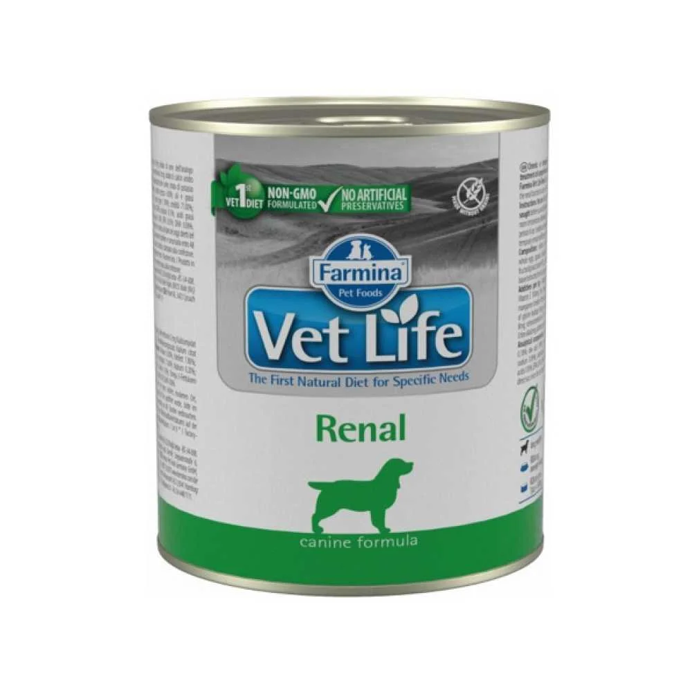 Vet Life veterinarska dijeta dog RENAL vlažna hrana u konzervi 300g