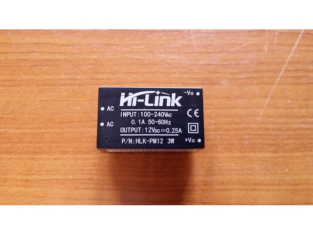 Hi-link HLK-PM12 Step dovn AC-DC 220V to 12V 3W