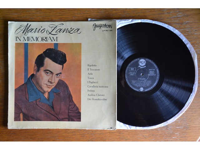 Mario Lanza ‎– In Memoriam