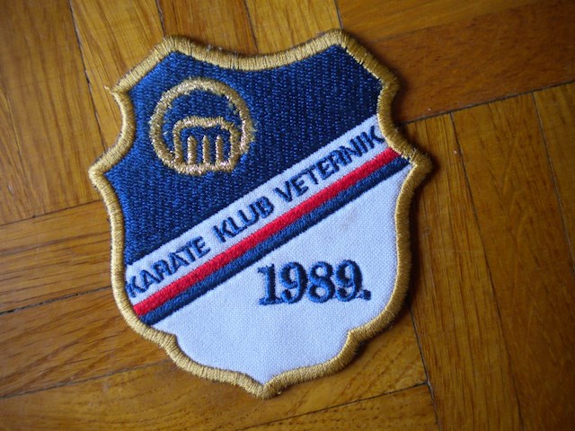 KARATE KLUB VETERNIK 1989. amblem