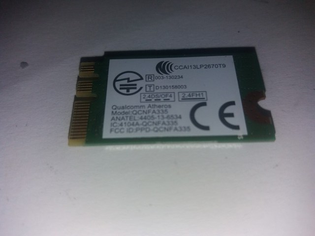 Wireless kartica QCNFA335 , skinuta sa Lenovo G50-45