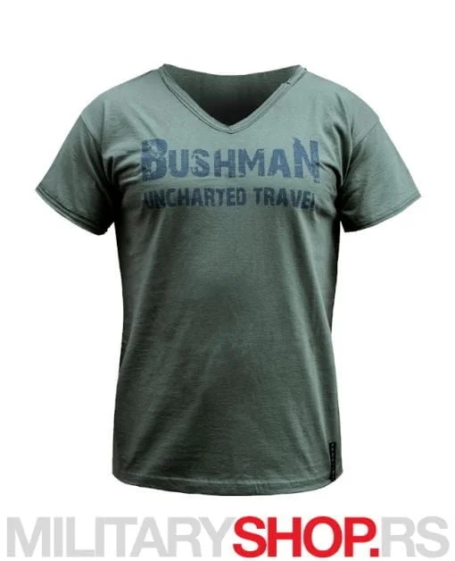 Zelena Bushman pamučna Armoline majica