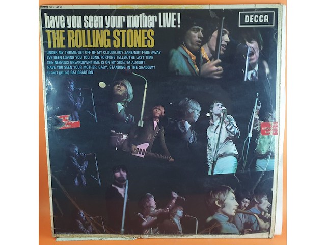 The Rolling Stones ‎– Have You Seen Your Mother Live!