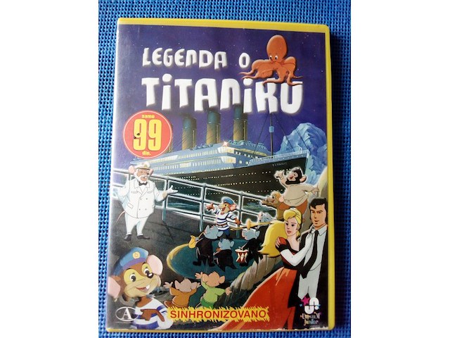 DVD CRTANI FILM - LEGENDA O TITANIKU