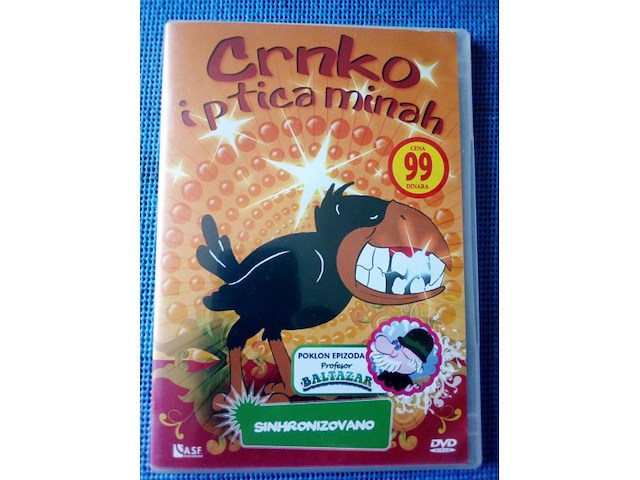 DVD CRTANI FILM - CRNKO I PTICA MINAH