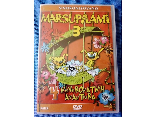 DVD CRTANI FILM - MARSUPILAMI 3
