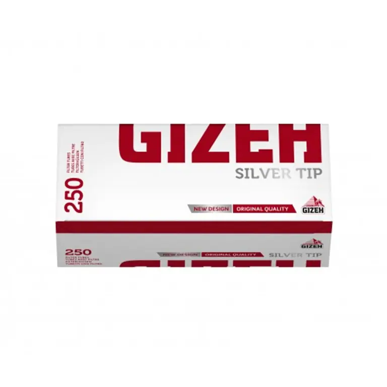 Gizeh GIZEH FILTER TUBICE - SILVER TIP EXTRA 250 (1008)