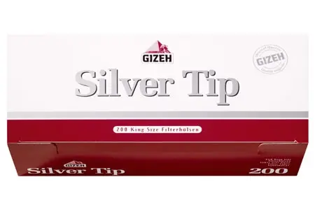 Gizeh GIZEH FILTER TUBICE - SILVER TIP 200 (1002)