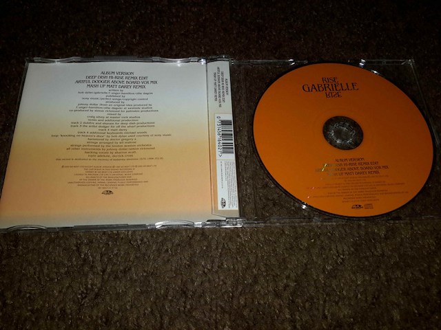 Gabrielle - Rise CDS , ORIGINAL