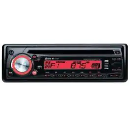 Auto plejer CD/MP3/USB/SD/MMC/FM, RDS 4x40W, crveni,euro konektor, C300 PRO XWAVE