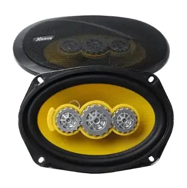 Auto zvučnici 6x9" (15cm x 22cm) 4 WAY,400W,30 OZ MAGNET,YELLOW KEVLAR,C4K6904 XWAVE