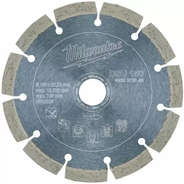 Dijamantski rezni disk 150mm DSU150 Milwaukee