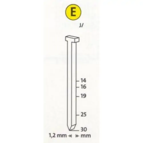 Ekseri za heftalicu tip E 19mm 2600 kom Novus