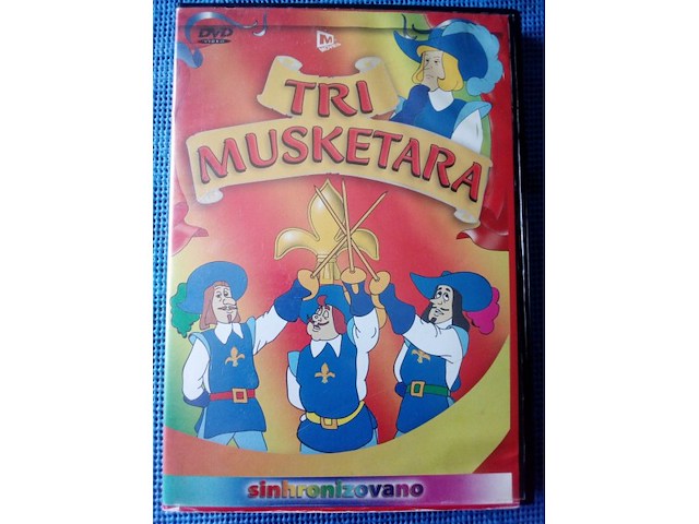 DVD CRTANI FILM - TRI MUSKETARA