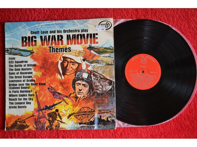 Geoff Love And His Orchestra ‎– Big War Movie Themes