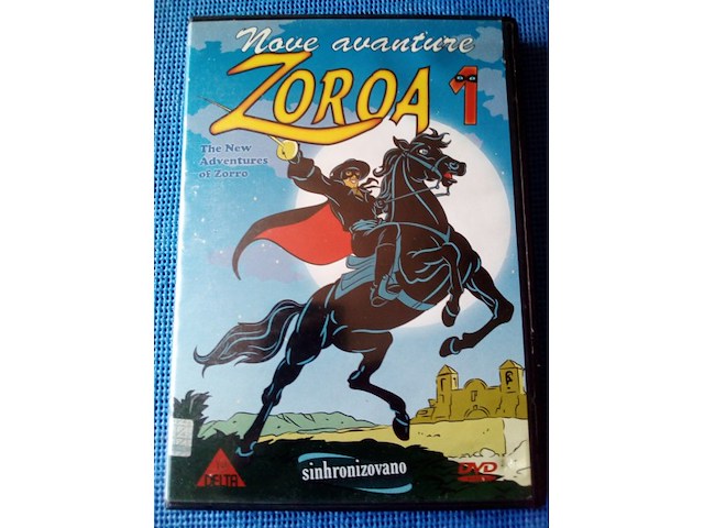 DVD CRTANI FILM - NOVE AVANTURE ZOROA 1