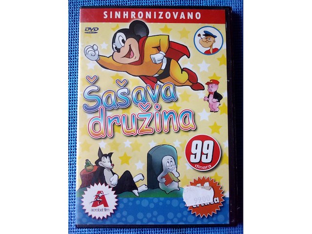 DVD CRTANI FILM - SASAVA DRUZINA