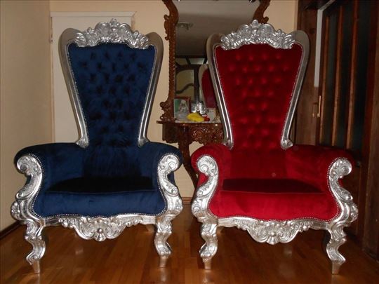 Stilske fotelje,tron,visina 190 cm,novo