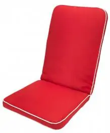 Baštenski jastuk za podesive stolice TOR crvena