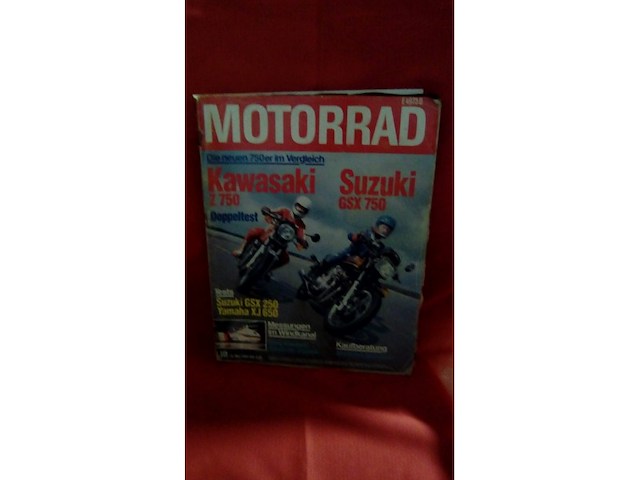 Motorrad  10  1980.