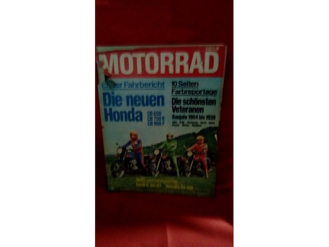 Motorrad 21  1978.