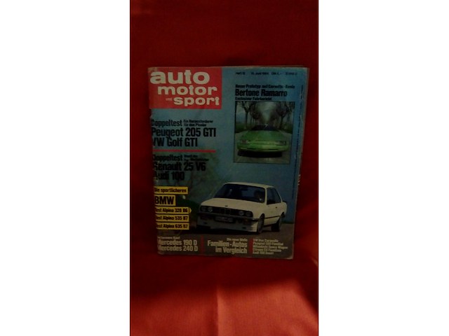 Auto moto sport br.12 1984.