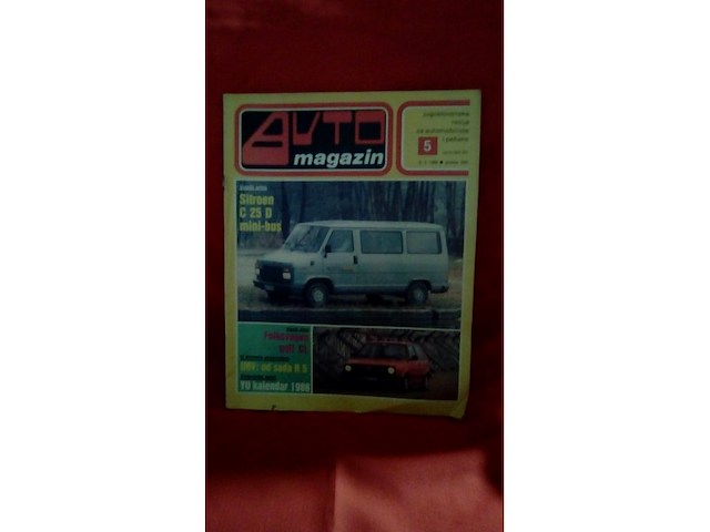 Auto magazin br.5 1988.