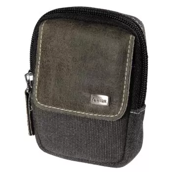 Camera Case Fancy Country DF 9, grey/green 23621