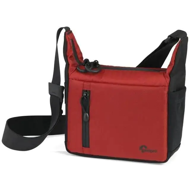 Torba za fotoaparat Streamline 100 torba crvena/crna LOWEPRO