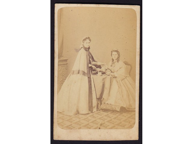 ISTVAN OLDAL kartonka 10 x 6,5 cm foto zrenjanin c.1860